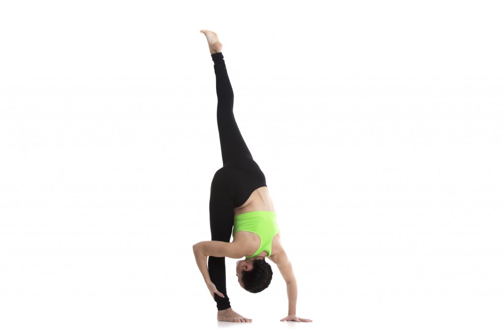 Yoga Pose: Standing Split | YogaClassPlan.com